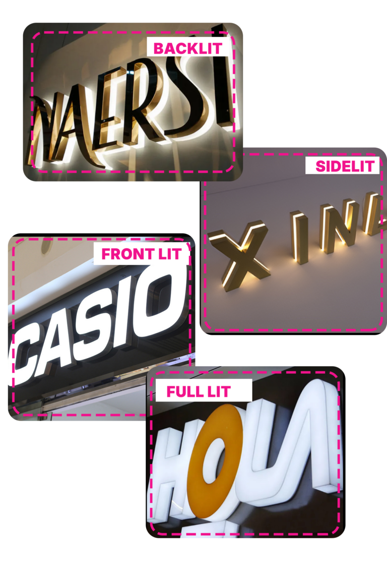 Custom Channel Letter Signs | 3D Storefront & Business SignsChannel ...